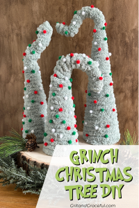 Whimsical Grinch Christmas Tree DIY Décor For Your Home - Grit And Graceful